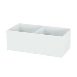 Smart Metallbox weiß Metall Maße (cm): B: 34 H: 12 T: 17.0 » Möbel Kraft