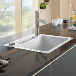 Villeroy & Boch Villeroy & Boch Siluet 50 S Flat K&uuml;chensp&uuml;le, 33452FRWHL12,