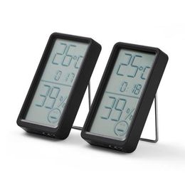 Tchibo - 2 Raumthermometer - schwarz