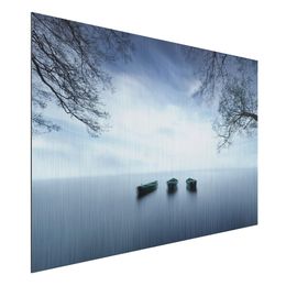 Bilderwelten Alu-Dibond Outdoor Bild Ruhe auf dem See
