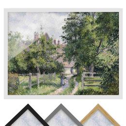 Bilderwelten Bild mit Rahmen - Querformat Camille Pissarro - Saint-Martin