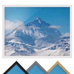 Natur & Landschaft Bild mit Rahmen Mount Everest
