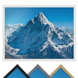 Bilderwelten Bild mit Rahmen - Querformat Der Himalaya