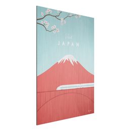 Bilderwelten Alu-Dibond Outdoor Bild Reiseposter - Japan