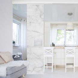 Bilderwelten Schiebegardine Set Bianco Carrara