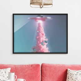 Bilderwelten Bild mit Rahmen Multimedia Ufo