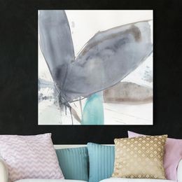 Bilderwelten Leinwandbild - Quadrat Libellentanz II
