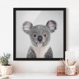 Bilderwelten Bild mit Rahmen Baby Koala Klara