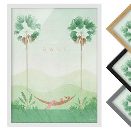 Bild mit Rahmen Reiseposter - Bali