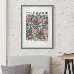 Bilderwelten Bild mit Rahmen William Morris - Cray Pattern