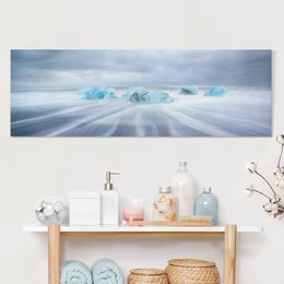 Bilderwelten Leinwandbild Eislandschaft