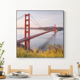 Wechselbild Golden Gate Bridge in San Francisco