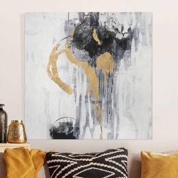 Bilderwelten Leinwandbild Goldregen