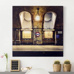 Bilderwelten Leinwandbild - Quadrat Baker Street
