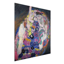 Alu-Dibond Kunstdruck Gustav Klimt - Die Jungfrau