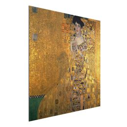 Alu-Dibond Kunstdruck Gustav Klimt - Adele Bloch-Bauer I