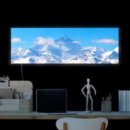 Bilderwelten LED-Wechselbild Mount Everest