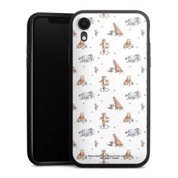 DeinDesign iPhone Xr Handy Premium Silikon H&uuml;lle Handyh&uuml;lle schwarz Case Disney Winnie The Pooh Official Licensed Product Silikon Premium Case