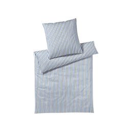 Elegante Bettwäsche Double in ultramarin | Gr.: 40 x 80 cm