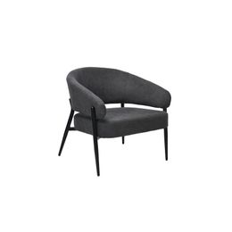 ByLiving Sessel JOHN, Breite 75 cm, dunkelgrau
