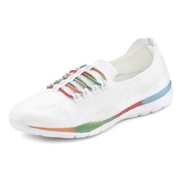 Lascana Slip-Ons female White size 35
