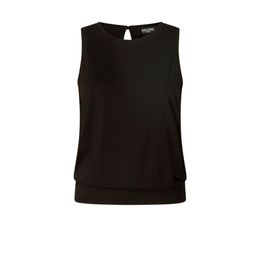 Base Level Curvy Top 'Yasmina' Damen Gr&ouml;&szlig;e XXL schwarz
