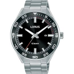 Lorus Analoguhr Herren Gr&ouml;&szlig;e One Size rot / schwarz / silber
