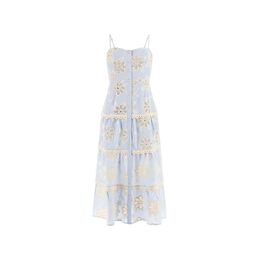 Guess Kleid Damen Gr&ouml;&szlig;e 36 beige / hellblau