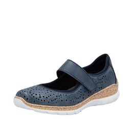 Rieker Slipper Damen Größe 42 navy