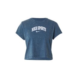 Nike Sportswear T-Shirt Damen Gr&ouml;&szlig;e M navy / grau / lila