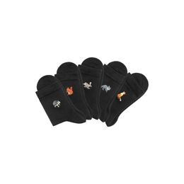 H.I.S. H.i.s Socks female Black size 35/38