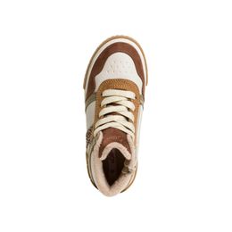 s.Oliver Sneaker M&auml;dchen Gr&ouml;&szlig;e 35 creme / cognac / hellgr&uuml;n / schwarz