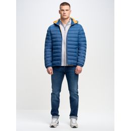 Big Star Jacke 'Acarf' Herren Gr&ouml;&szlig;e XXXL taubenblau / orange