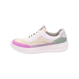 Legero Sneaker 'Sprinter' Damen Gr&ouml;&szlig;e 38 creme / gr&uuml;n / orchidee / wei&szlig;