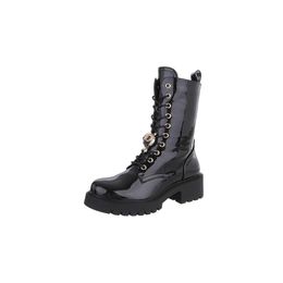 Ital-Design Lace-Up Ankle Boots female Black size 41