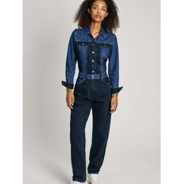 Pepe Jeans Jumpsuit 'Valerie' Damen Gr&ouml;&szlig;e L blue denim
