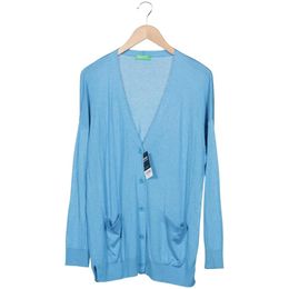 United Colors Of Benetton Strickjacke Damen Größe XXXL Second Hand blau