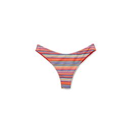 CALZEDONIA Bikinihose Damen Größe S azur / aqua / rostbraun / aubergine / hellorange