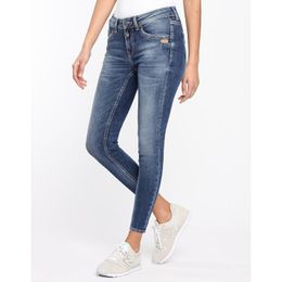 Gang Skinny-fit-Jeans &raquo;Jeans Super Skinny 94LAYLA&laquo; denim blau 32 - Normalgr&ouml;&szlig;en Normalgr&ouml;&szlig;en 32 Superskinny Fit Jeans mit mittlerer Leibh&ouml;he und...
