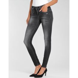 Gang Skinny-fit-Jeans »Jeans Skinny fit 94NELE« black denim 29 - Normalgrößen Normalgrößen 29 Stretch Denim