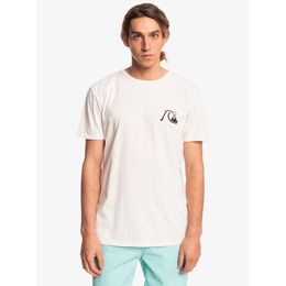 Quiksilver T-Shirt »Nomade Slang« Antique White S S Stoff: Leichter Jersey-Stoff aus Baumwolle