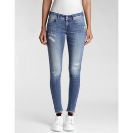 Gang Skinny-fit-Jeans &raquo;Jeans Skinny fit 94FAYE&laquo; denim blau 33 - Normalgr&ouml;&szlig;en Normalgr&ouml;&szlig;en 33 5-Pocket Style