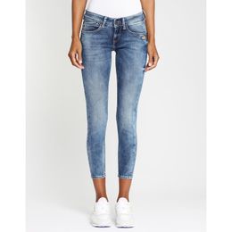 Gang Skinny-fit-Jeans &raquo;Jeans Super Skinny 94MISS FAYE&laquo; denim blau 31 - Normalgr&ouml;&szlig;en Normalgr&ouml;&szlig;en 31 Superskinny Fit Jeans mit mittlerer Leibh&ouml;he...