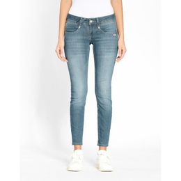 Gang Skinny-fit-Jeans &raquo;Jeans Skinny fit 94NENA CROPPED&laquo; denim blau 28 - Normalgr&ouml;&szlig;en Normalgr&ouml;&szlig;en 28 Skinny Fit Jeans mit niedriger Leibh&ouml;he und...