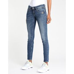 Gang Skinny-fit-Jeans &raquo;Jeans Skinny fit 94NENA&laquo; denim blau 32 - Normalgr&ouml;&szlig;en Normalgr&ouml;&szlig;en 32 Skinny Fit Jeans mit mittlerer Leibh&ouml;he und normaler...