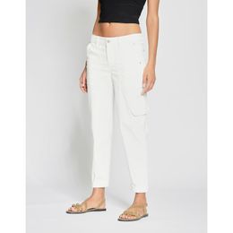 Gang Relaxhose »Hosen Relaxed 94GERDA WORKER« off white coated 34 - Normalgrößen Normalgrößen 34 Relaxed Fit Hose mit tief sitzendem Schritt und...