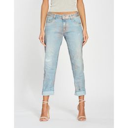 Gang Boyfriend-Jeans &raquo;Jeans Boyfriend 94NADIA CROPPED&laquo; denim hellblau 24 - Normalgr&ouml;&szlig;en Normalgr&ouml;&szlig;en 24 Boyfriend Fit Hose mit mittlerer Leibh&ouml;he...