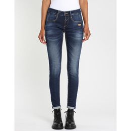 Gang Skinny-fit-Jeans »Jeans Skinny fit 94NELE« denim blau 29 - Normalgrößen Normalgrößen 29 Enge körperbetonte Silhouette