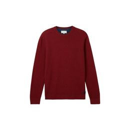 Tom Tailor Pullover Herren Größe M dunkelrot