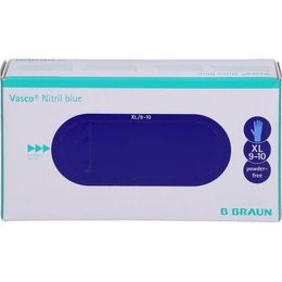 B.Braun Vasco Nitril blue Untersuchungshandschuhe Xl 135 St